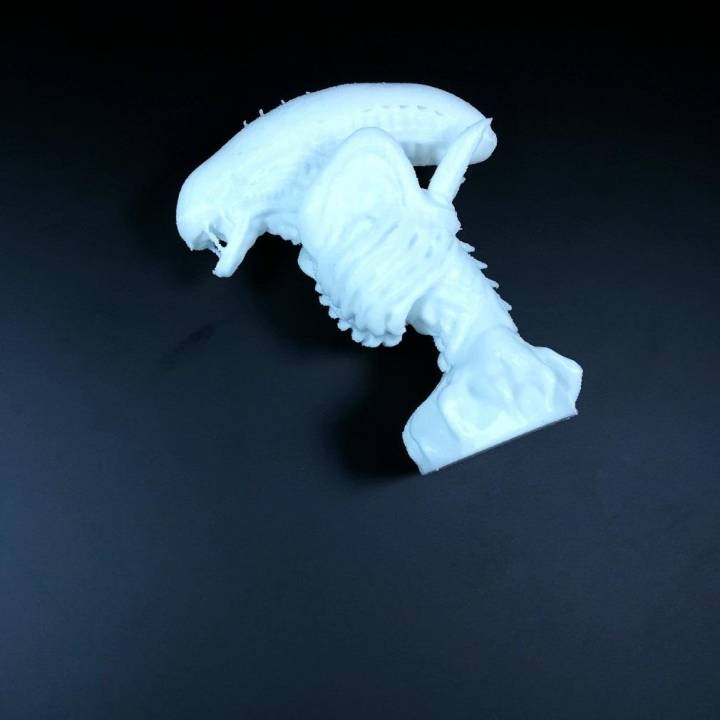 3D Printable Xenomorph Bust by Martial Design