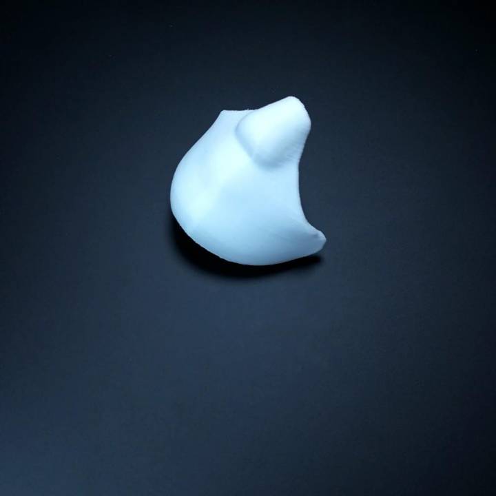 3D Printable Mask Base for Customizing by Martial Design