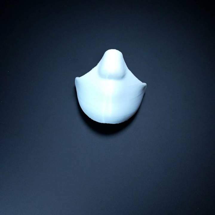 3D Printable Mask Base for Customizing by Martial Design