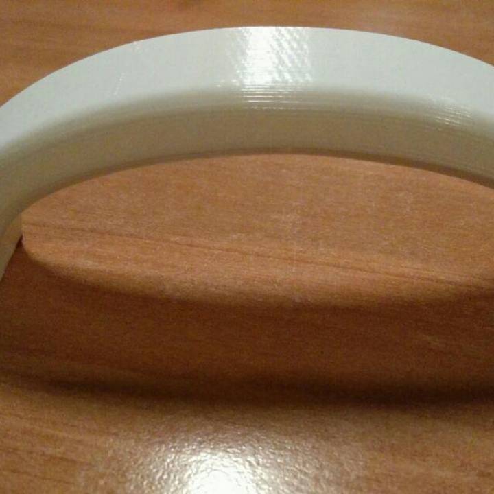 3D Printable door handle by Edouard Spiers