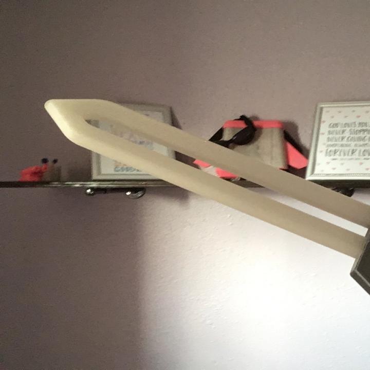3D Printable Space Princess - Solar Sword by James M. Drachenberg
