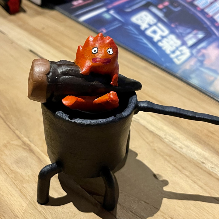 3D Print of Calcifer by dobbydobbster