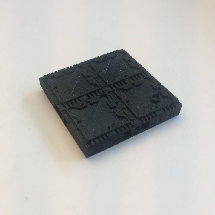 3D Printable Zone of Death Tiles by Axolote Gaming