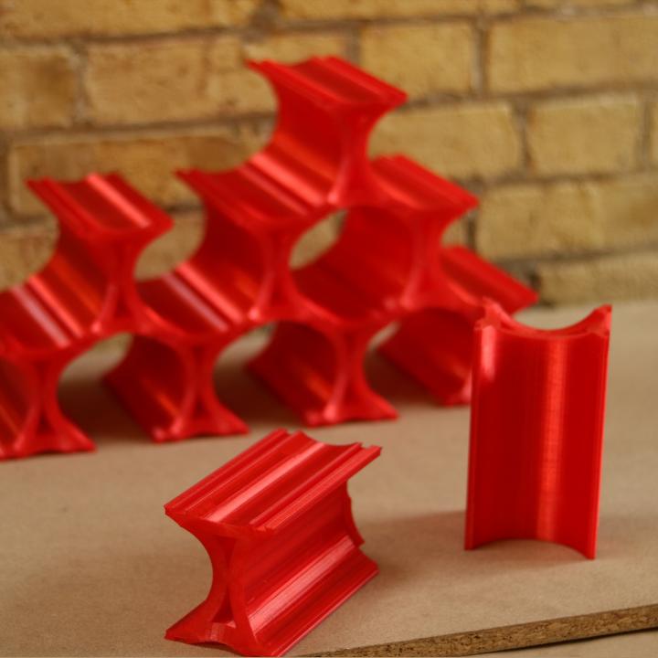 3D Printable Wine Holder by Clement C.