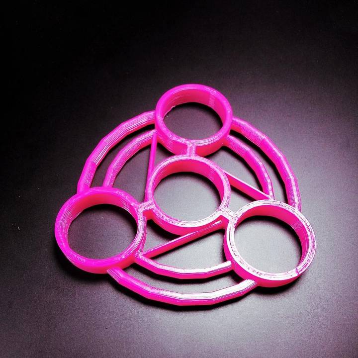 3D Printable Fidget Circle 1 by Michael Popolizio