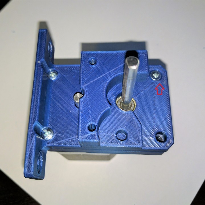 3D Printable Lotar's Dual Gear Extruder by Lotar