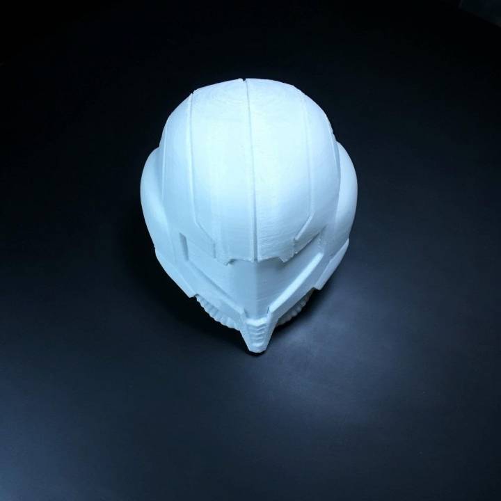 3D Printable Wearable Samus Aran Helmet (Metroid Prime 3) by Jacob Morin