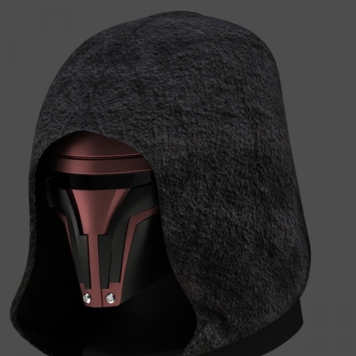 3D Printable Darth Revan Mask by Jacob Morin