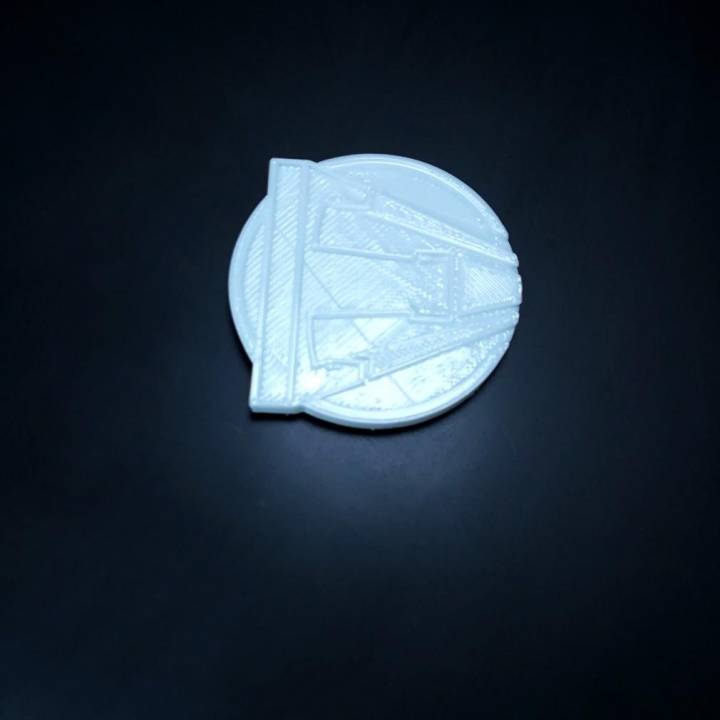 3D Printable Tomorrowland Pin by Jacob Morin