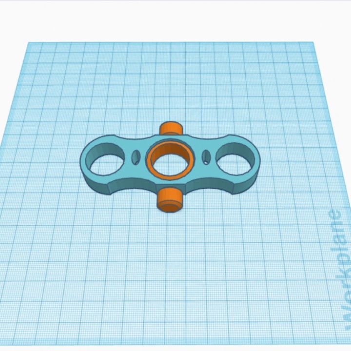 3D Printable Double Spinner by Rocky Carmona