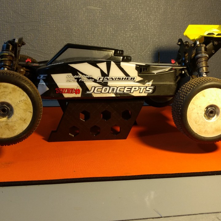 3D Printable 1:8 RC car stand/shock stand by thomas føhr