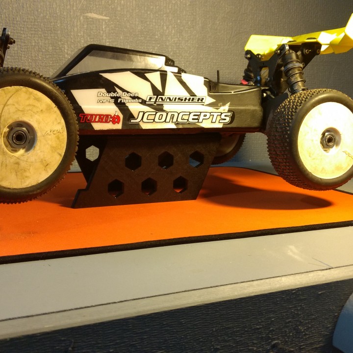 3D Printable 1:8 RC car stand/shock stand by thomas føhr