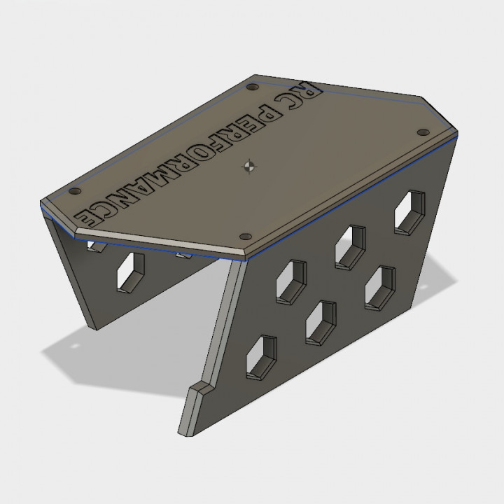 3D Printable 1:8 RC car stand/shock stand by thomas føhr