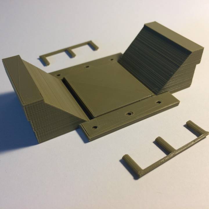 3D Printable Fingerboard Park by AshFlito