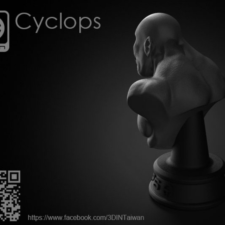 3D Printable Cyclops by 3D-IN