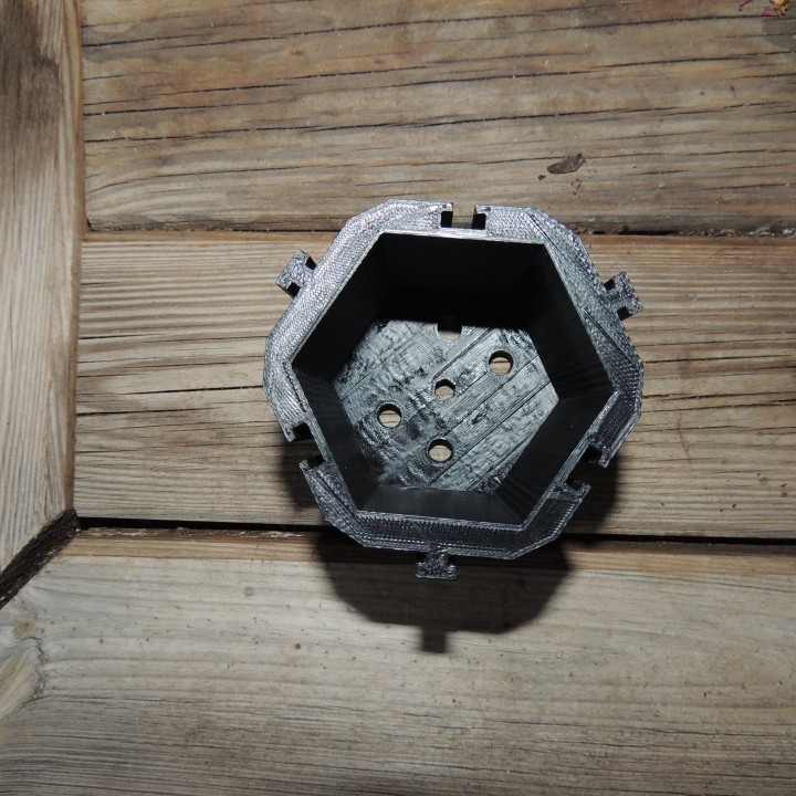 3D Printable Hexagon Plot by Nacho spalla