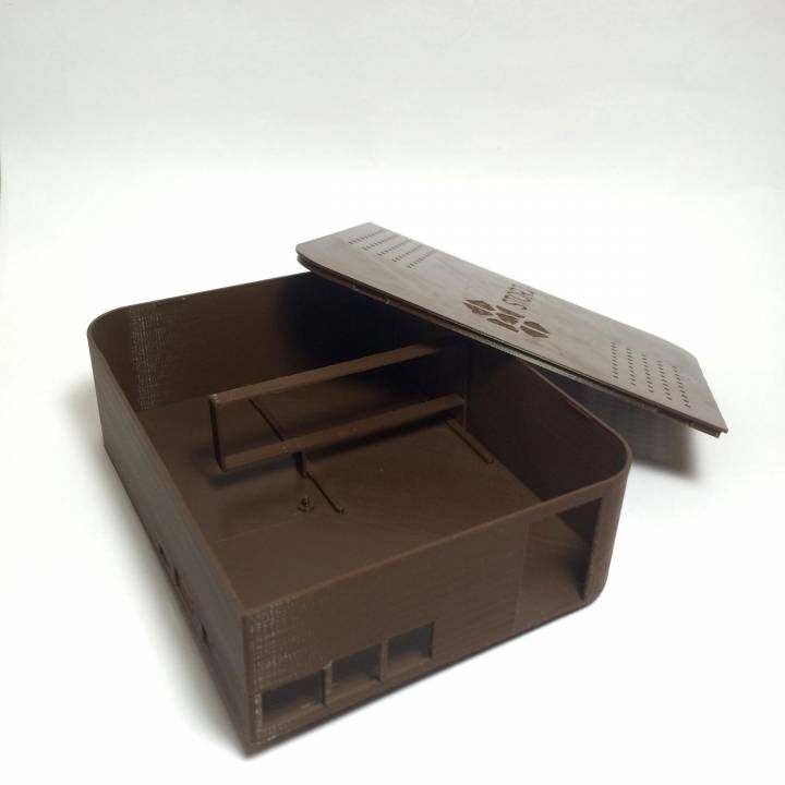 3D Printable Raspberry Pi enclosure for storj.io cloud (one 2.5" and ...