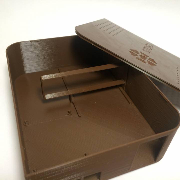 3D Printable Raspberry Pi enclosure for storj.io cloud (one 2.5" and ...