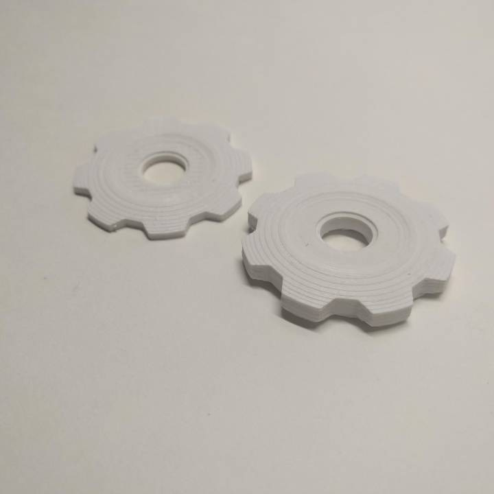 3D Printable Large Gear with less bugs by Thomas McNulty