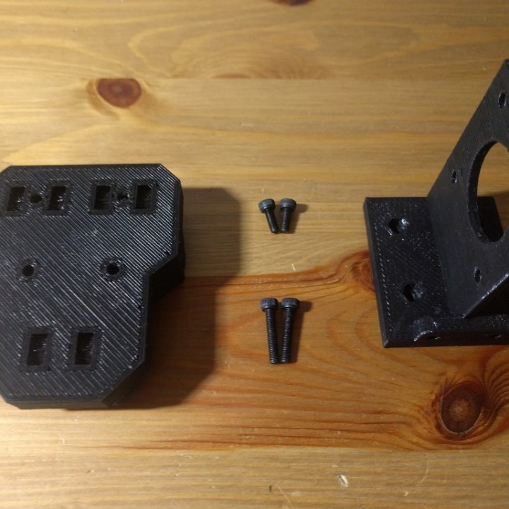 3D Printable Titan + bltouch mount compatible with greg's carriage by ...