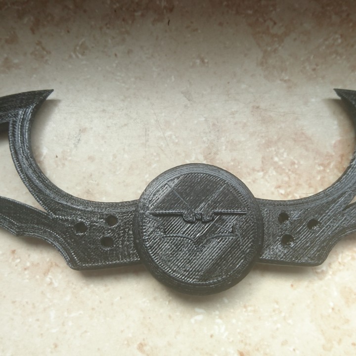 3D Printable Foldable Batarang by Luis Valdes