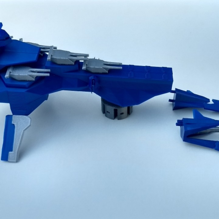 3D Printable Delphinus Airship SOA by Adam Wood