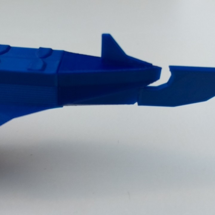 3D Printable Delphinus Airship SOA by Adam Wood
