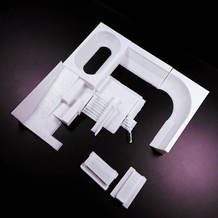 3D Printable MyMiniFactory Contest Theme 2: Fingerboard ramps by Dewu Han