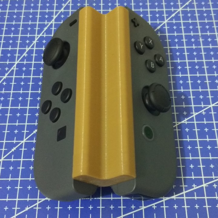 3D Printable Single hand Joy-Con adapter by Julio Vazquez