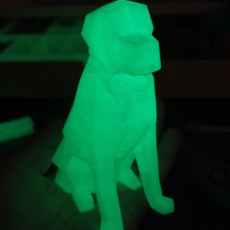 3D Printable Low Poly Dog - Beto by Agustín Arroyo