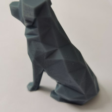 3D Printable Low Poly Dog - Beto by Agustín Arroyo