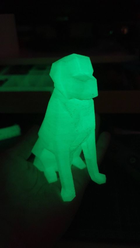 3D Printable Low Poly Dog - Beto by Agustín Arroyo