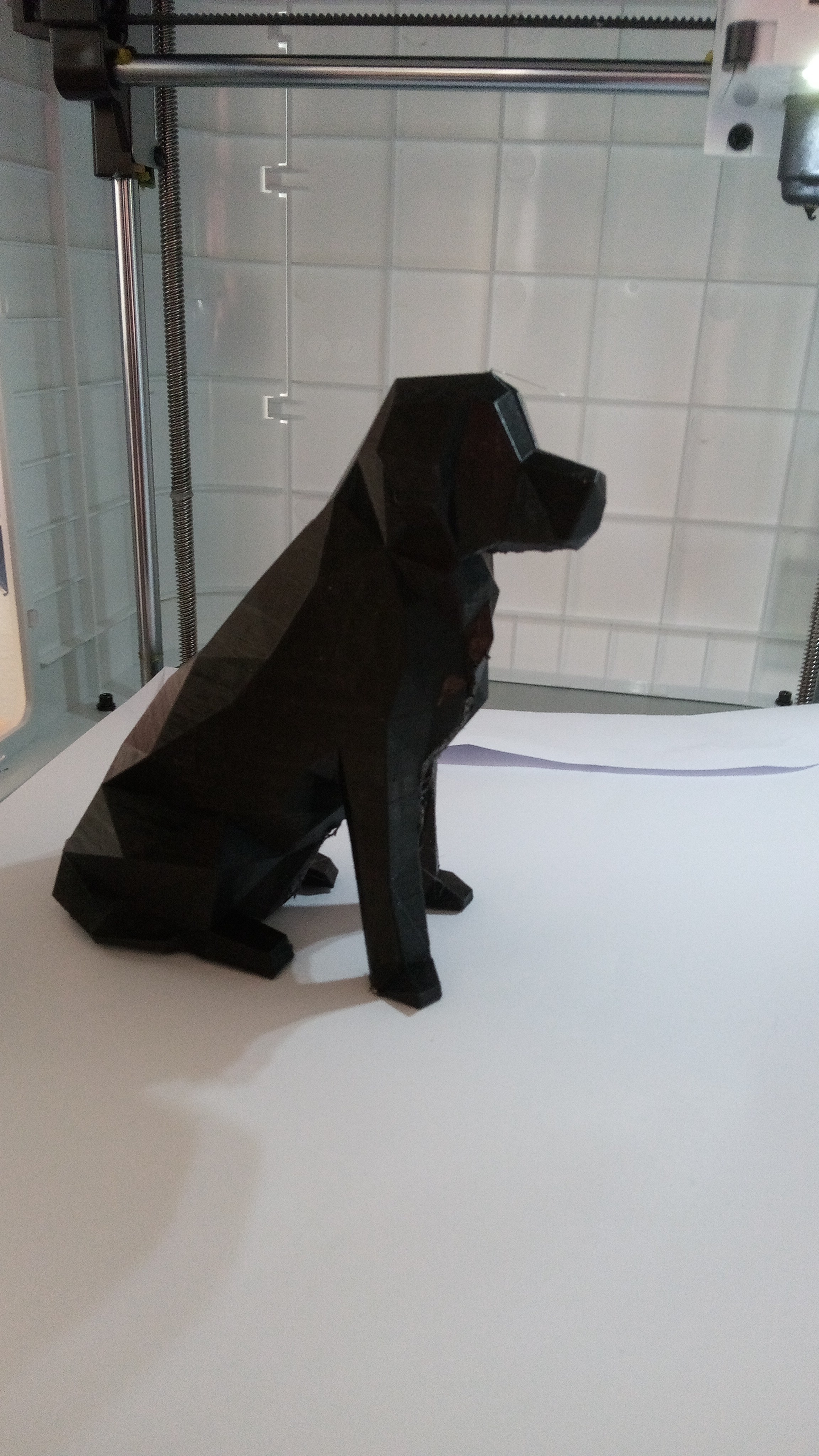 3D Printable Low Poly Dog - Beto by Agustín Arroyo