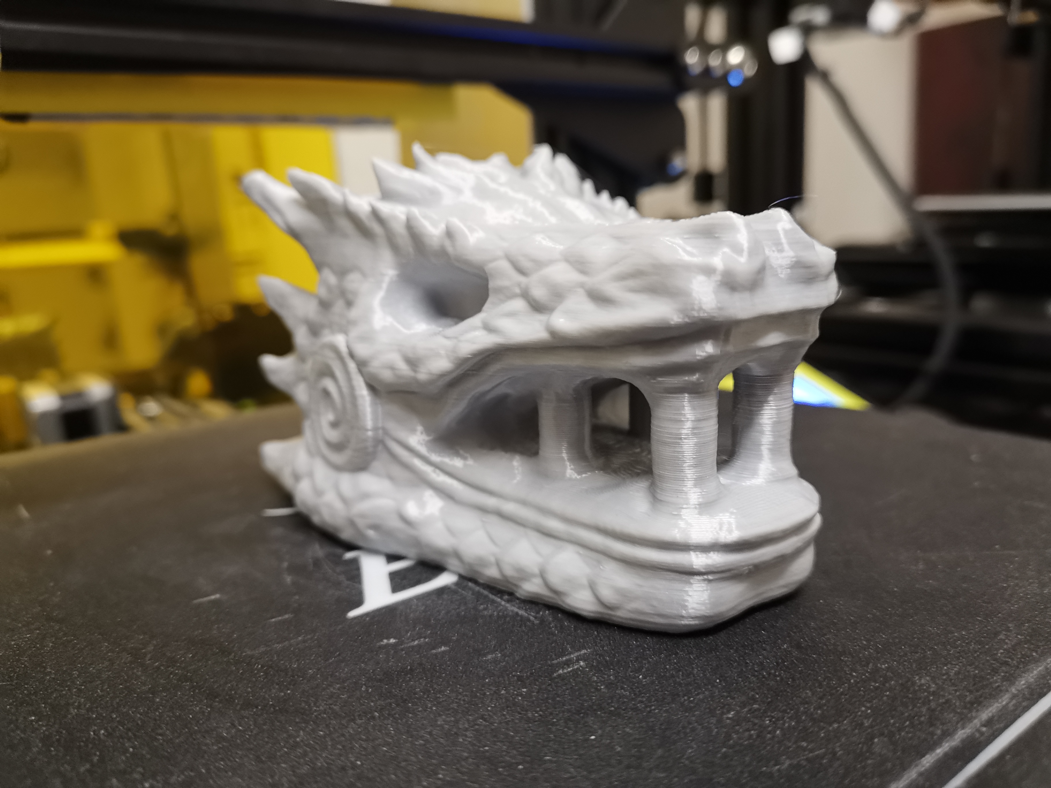 3D Printable Dragonstone Gate Statue - Game of Thrones by Fotis Mint ...