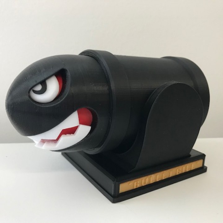 3D Print of Bullet Bill Cannon at 75% by ViaCard