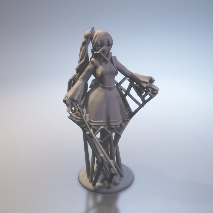 3D Printable 3D PRINT READY!! Weiss Schnee from RWBY by Animu Animu