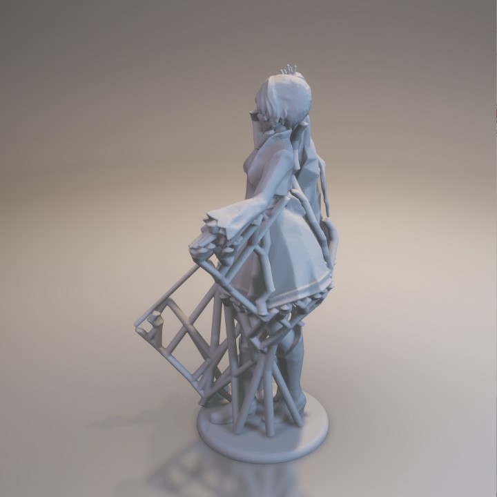 3D Printable 3D PRINT READY!! Weiss Schnee from RWBY by Animu Animu