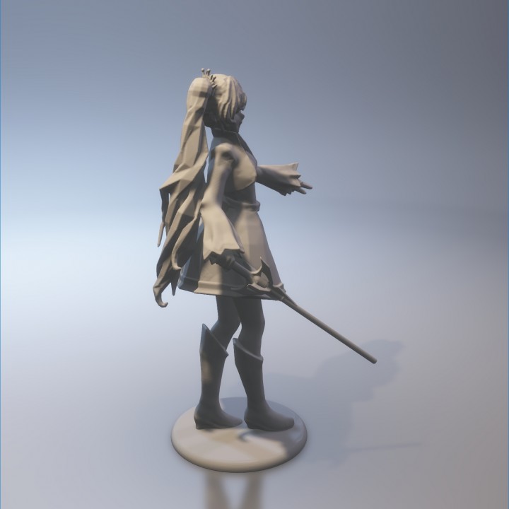 3D Printable 3D PRINT READY!! Weiss Schnee from RWBY by Animu Animu