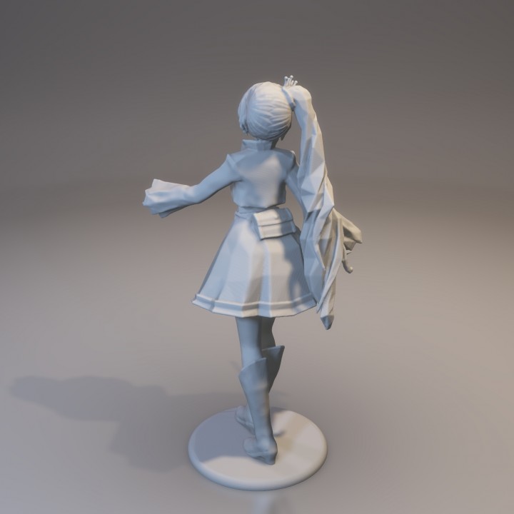 3D Printable 3D PRINT READY!! Weiss Schnee from RWBY by Animu Animu