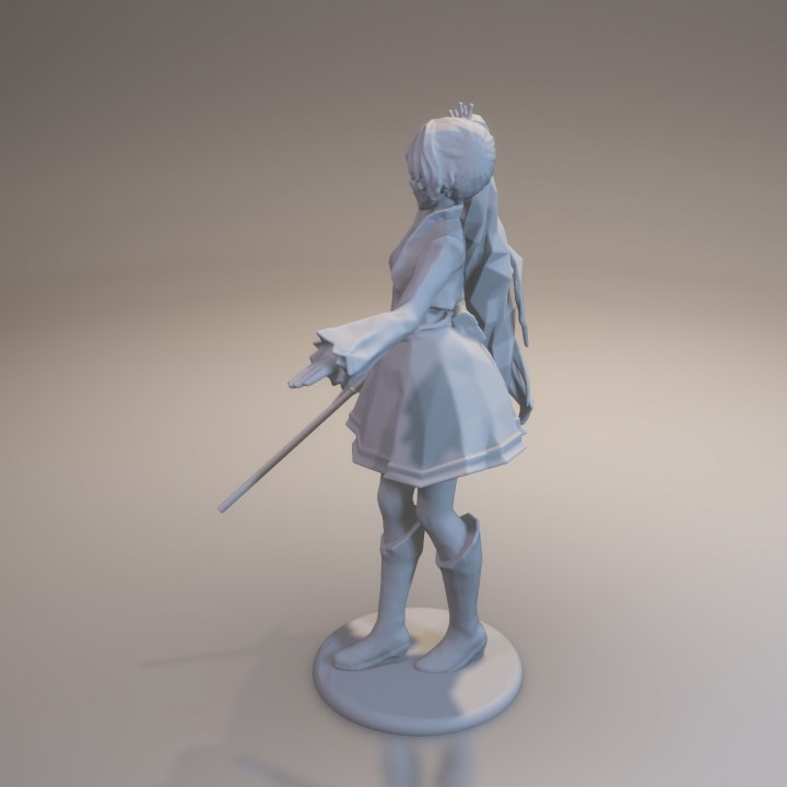 3D Printable 3D PRINT READY!! Weiss Schnee from RWBY by Animu Animu