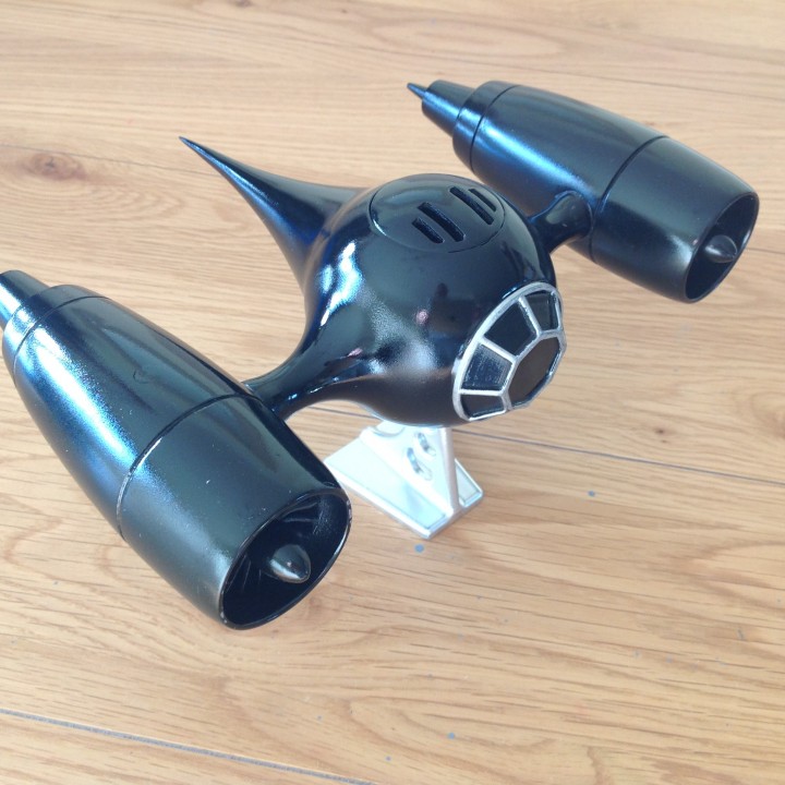 3D Printable STAR WARS VADERS PERSONAL POD RACER by Colin Catchpole