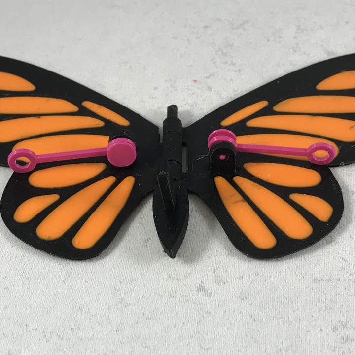 3D Printable Butterfly, Animated by Greg Zumwalt