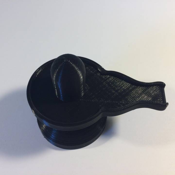 3D Printable Shivling by Varshil Patel