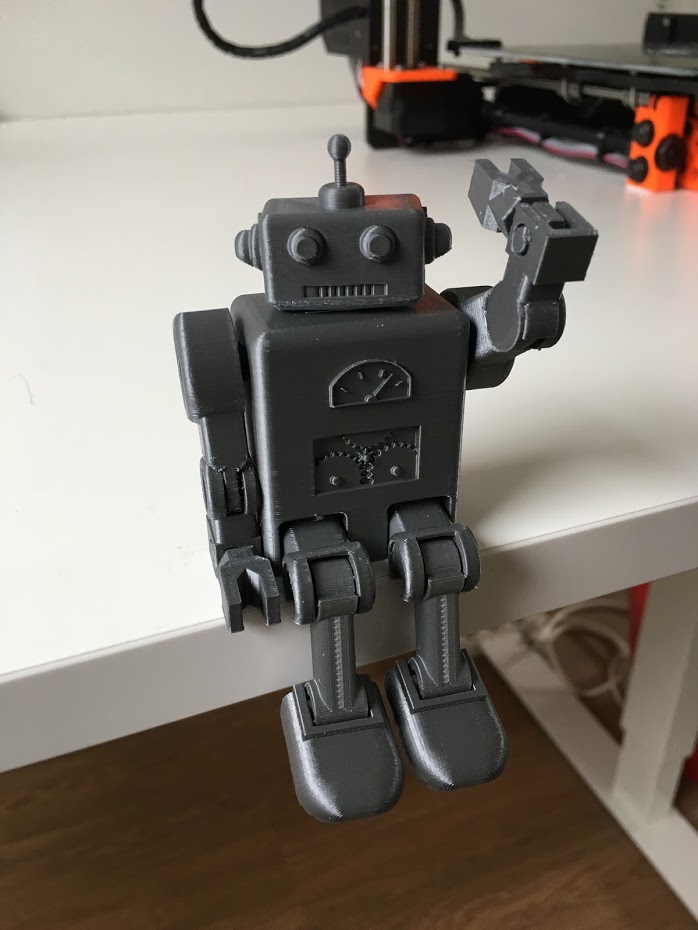 3D Printable YellowScope YS-2 Bot by Jason Roberts