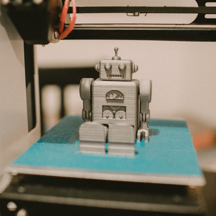 3D Printable YellowScope YS-2 Bot by Jason Roberts