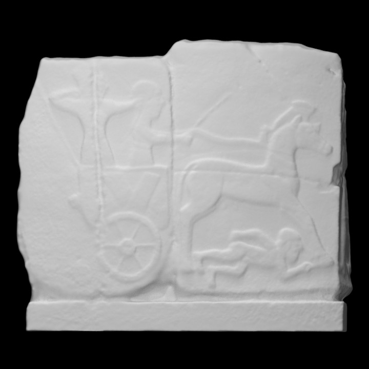3D Printable Relief orthostats from the Hittite period by Scan The World