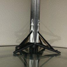 3D Printable SpaceX Falcon 9 Model Kit by Brian Mernoff