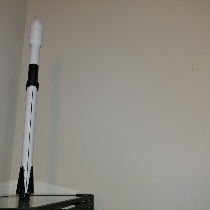 3D Print of SpaceX Falcon 9 Model Kit by CMPND3D