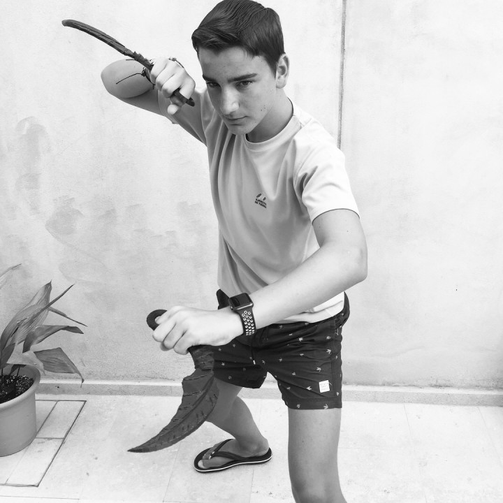 3D Printable Maze knife from lucifer by Ramon angosto artigues