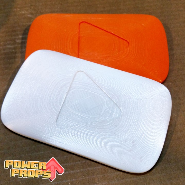 3D Printable YouTube Play Button by Power Up Props